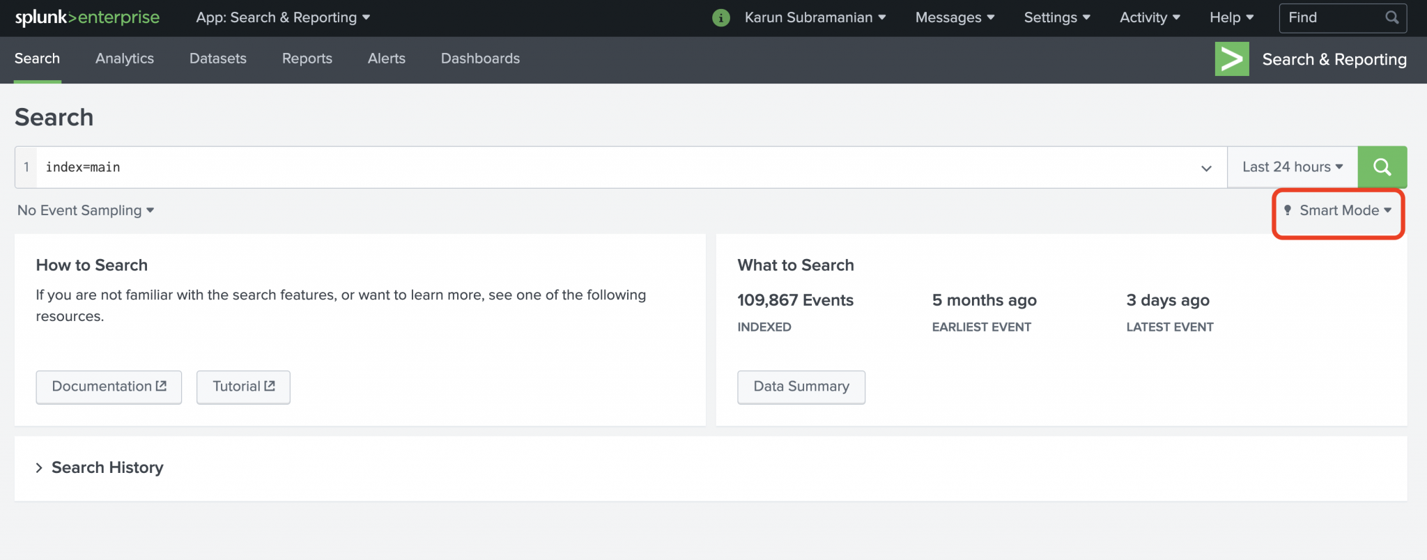 Splunk Search Modes: Fast vs. Smart vs. Verbose - Karunsubramanian.com