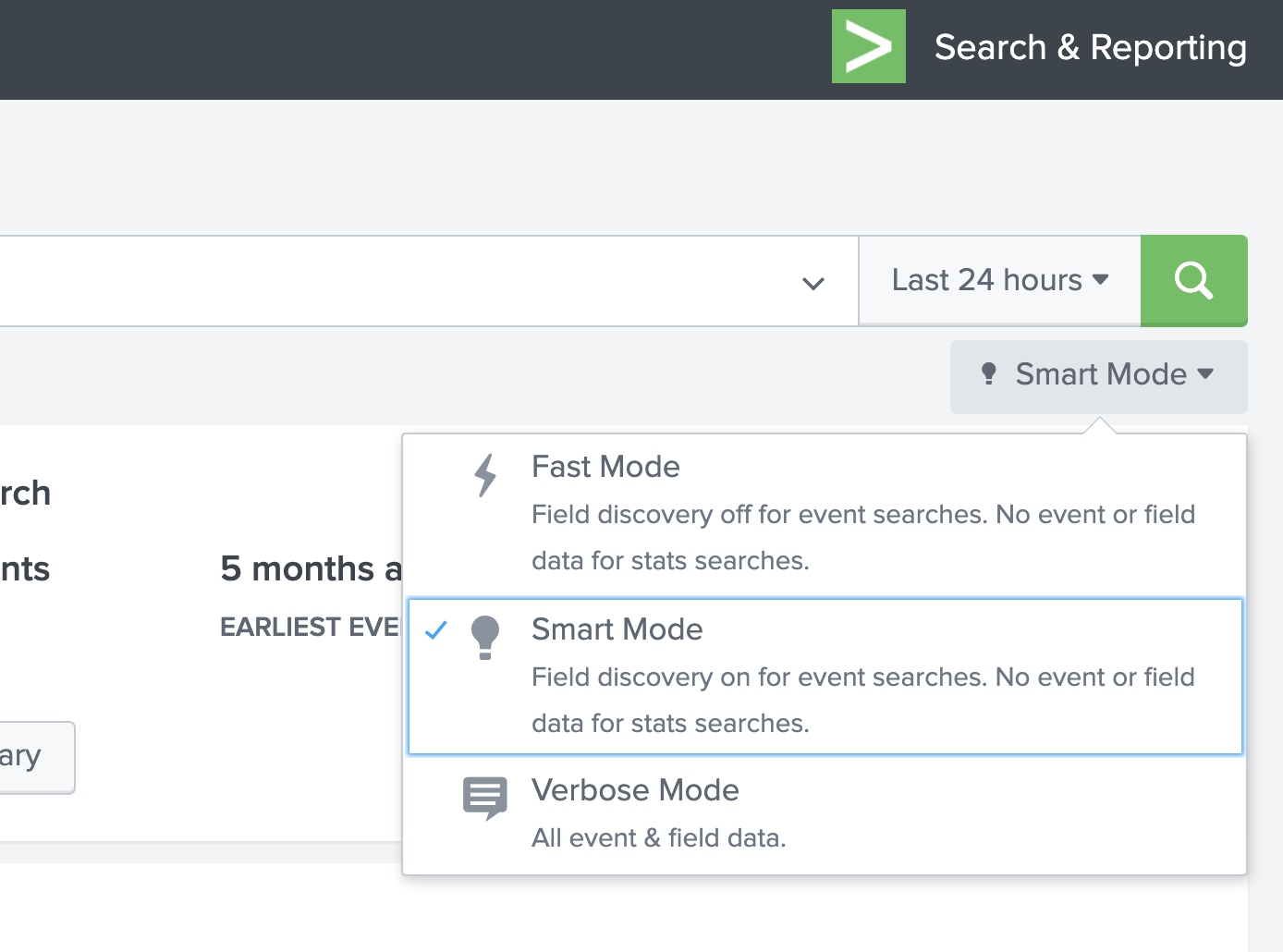 Splunk Search Modes: Fast vs. Smart vs. Verbose - Karunsubramanian.com